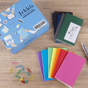 Jekkis 48 Pack Mini Notebooks Bulk, Small Pocket Notebook Set, Colorful Notepad Bulk, Mini Journal Memo Notepads, 3.5"x5.5", for Gifts, School, Office Supplies