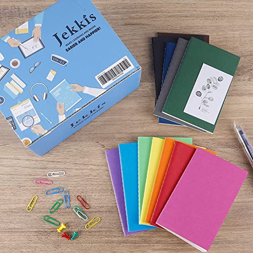 Jekkis 48 Pack Mini Notebooks Bulk, Small Pocket Notebook Set, Colorful Notepad Bulk, Mini Journal Memo Notepads, 3.5"x5.5", for Gifts, School, Office Supplies