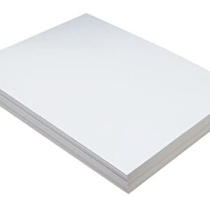 Pacon PAC5214 Tagboard, Heavyweight, 12" x 18", White, 100 Sheets