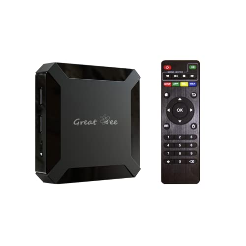 Great Bee 2022 Newest Free for Life Arabic Set Top Boxes for IPTV, 1G 8G 4K Smart TV Boxes, (GB001)