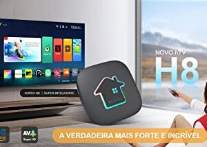 SuperTV H8 Brazil Box TV Brasil New Version HTV8 Brazilian TV Box Android 11 - 2.4GHz/ 5GHz WiFi 4K UHD Bluetooth 4.2