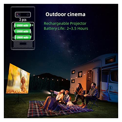 Mini Portable Smart Android WiFi TV Video DLP Projector Full HD 1080P Mobile Smartphone 4K Cinema Projector