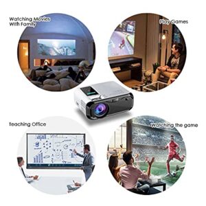 Thick Projector LED Mini Micro Portable Video Projector with USB for Game Movie Cinema Home Theater