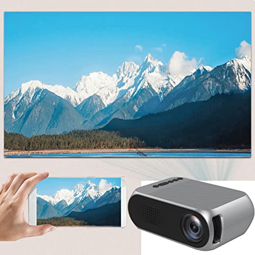 Mini Projector Led Portable Projector with HDMI Same Screen Projection Camper Apartment Classroom Must Haves Electronics Tech Gadgets Birthday Gifts for Men Personalized Gifts