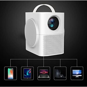 Thick Led Projector 3000 Lumens Bluetooth -Compatible USB 1080p Portable Cinema Beamer