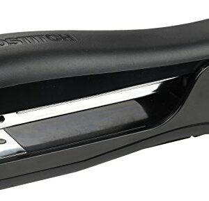 Bostitch Office Bostitch Dynamo Stand-Up Stapler with Built-in Pencil Sharpener, Includes 210 Staples, Staple Remover and Staple Storage, Black