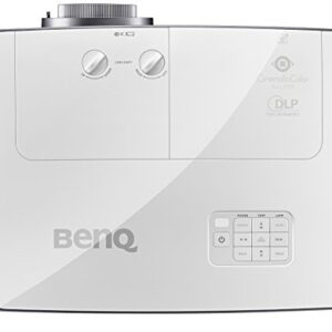 BenQ DLP HD 1080p Projector (HT4050) - 3D Home Theater Projector with RGBRGB Color Wheel, Rec. 709 Color and Advanced Image Processing