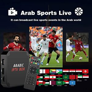 BOMIX New Arabic IPTV Arab Box. Quad Core ARM Cortex A53 4k Video Supported