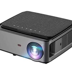 TOEWOE Mini Projector, Portable Video Projector, 50000 Hours Multimedia Home Movie Projector, Compatible with Full HD 1080P HDMI, USB, AV, Laptop, Smartphone