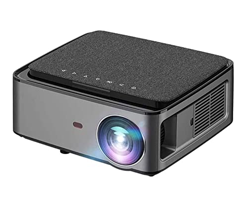 TOEWOE Mini Projector, Portable Video Projector, 50000 Hours Multimedia Home Movie Projector, Compatible with Full HD 1080P HDMI, USB, AV, Laptop, Smartphone