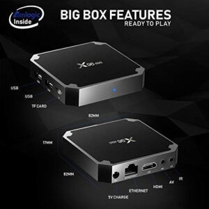 X96 Mini Android 7.1 TV BOX 1GB 8GB AMLOGIC S905W QUAD CORE SUPPORT 2.4G WIFI H.265 X96MINI MEDIA PLAYER