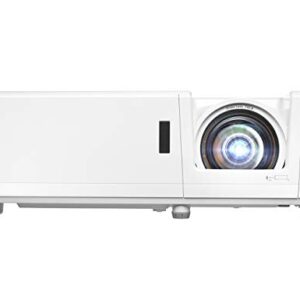 Optoma GT1090HDR Short Throw Laser Home Theater Projector | 4K HDR Input | Lamp-Free Reliable Operation 30,000 hours | Bright 4,200 lumens for Day and Night | Short Throw