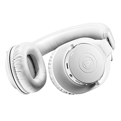 AudioTechnica ATH-M20xBT Wireless Over-Ear Headphones (White)