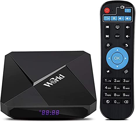 IPTV Box with 4K Live Channels Supports WiFi 4K UHD 2.4GHz/5GHz Bluetooth 4.2