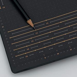 LEUCHTTURM1917 The Official Bullet Journal Edition 2 - Medium (A5) - Perfect Notebook Built for BuJo, 204 Pages of 120gsm Paper, With Bujo Pocket Guide (Black)