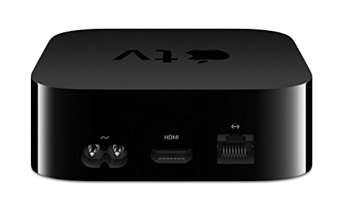 Apple TV 32GB 1080p HD Streaming Media Player with Dolby Digital and Voice Search by Asking The Siri Remote (4th Generation), Black (Renewed)