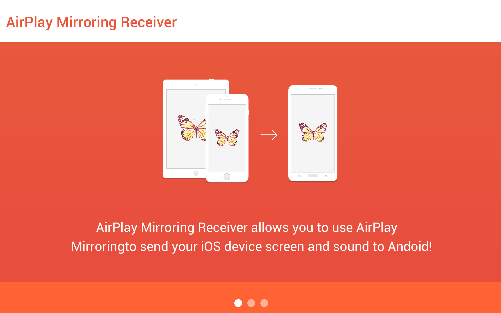 AirPlay Mirroring Receiver