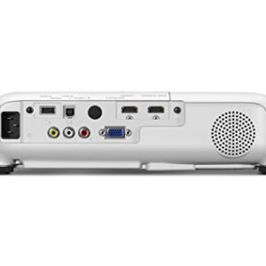 Epson Home Cinema 1040 1080p, 2x HDMI (1 MHL), 3LCD, 3000 Lumens Color and White Brightness Home Theater Projector (Renewed)