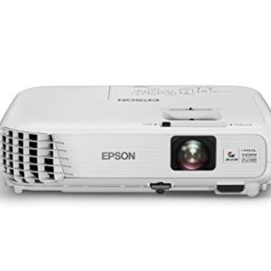 Epson Home Cinema 1040 1080p, 2x HDMI (1 MHL), 3LCD, 3000 Lumens Color and White Brightness Home Theater Projector (Renewed)