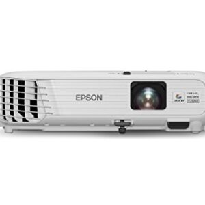 Epson Home Cinema 1040 1080p, 2x HDMI (1 MHL), 3LCD, 3000 Lumens Color and White Brightness Home Theater Projector (Renewed)