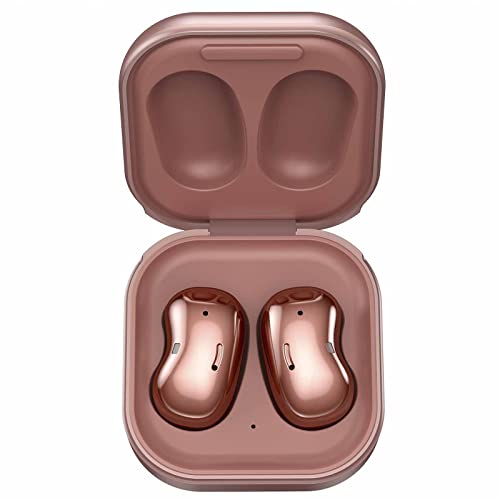 UrbanX Street Buds Live True Wireless Earbud Headphones for Samsung Galaxy A12 - Wireless Earbuds w/Active Noise Cancelling - (US Version with Warranty) - Rose Gold