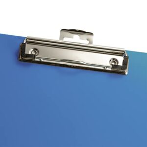 Officemate Plastic Clipboard, Letter Size, Arctic Blue (83048)