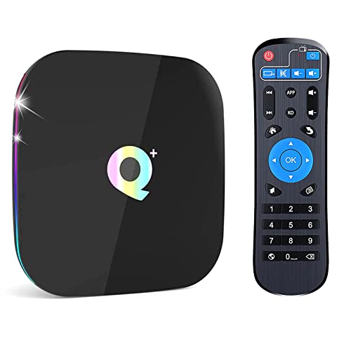 Android 10.0 TV Box 2GB RAM 16GB ROM with H616 Chip Quad-core Android TV Box Supports 2.4GHzWiFi/100M LAN/6K 3D Ultra Clear/H.265 Decoding/USB2.0 Android Box Smart TV Boxes