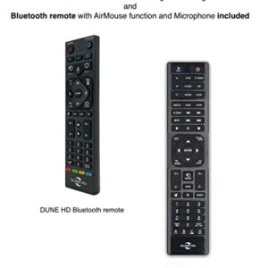 Dune HD Ultra Vision 4K | D Vision | HDR 10+ | Ultra HD | High-End Full Size Media Player and Android Smart TV Box | RTD1619 RD | ES9038PRO DAC, 2X HDD Rack, WiFi, BT, MKV, H.265, 4Kp60