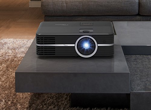 Optoma UHD51A 4K UHD Smart Home Theater Projector, Works with Amazon Alexa & Google Assistant