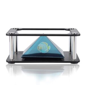 spectre smartphone 3d hologram projector, 3d projector stands projector pyramid, 360-degree images, for any smartphone 3.5-6inch mobile smartphone hologram(cylinder)