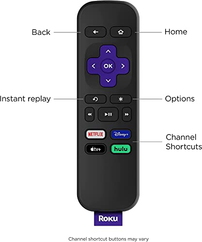 Roku Premiere Streaming Media Player HD/4K/HDR Simple Remote and Premium HDMI Cable, Black & Bundle Swanky Cables HDMI Cable, 3920R