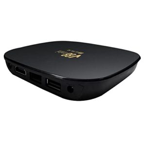 lethe 1 set tv box android 12 allwinner h3 core 2.4g wifi 8k set top box 8gb+128gb media player us plug