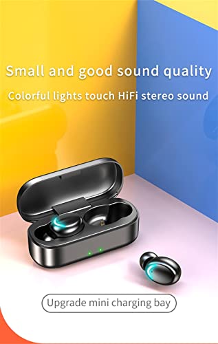 Fiudx Earbuds Bluetooth Wireless Headphones - Touch Control Bluetooth 5.0 Stereo in Ear Mini Earbuds Christmas Birthday Present Gift for Kids Adults