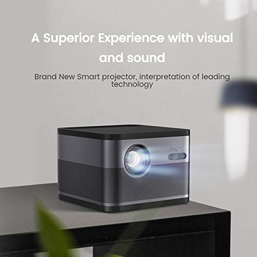 DANGBEI New F3 Home Cinema Projector | DLP 3D Native 1080P 1920x1080 | 4K Engine Pro | 2150 ANSI Lumens | MSD6A938 4GB 64GB | Hi-Fi Speaker | Android ATV OS Updated