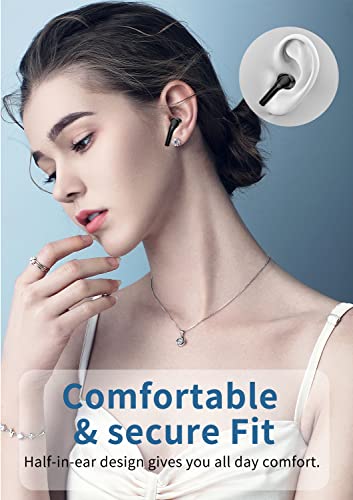 Wireless Ear buds Bluetooth 5.3 in-Ear Earbuds Noise Cancelling 2023 NEW Wireless Headphones LED Power Display IPX6 Waterproof Stereo MINI Bluetooth Earphones with Microphone 36H Battery for Sports