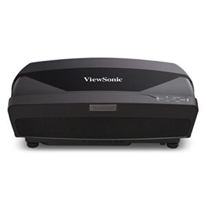 viewsonic ls820 1080p laser projector with ultra short thow lens 3500 lumens and 6-segment color wheel for home theater