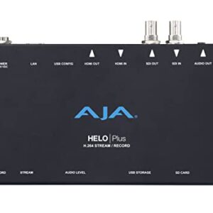 Aja HELO Plus H.264/MPEG-4 HD/SD Recorder and Streaming Appliance