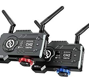 Hollyland Mars 400S Pro SDI/HDMI Wireless Video Transmission Systems, 5G WiFi-Technology,12Mbps Live Streaming Rate, 0.08s Low-Latency, 400ft Range, Three-Way Power Supply, Support Android & iOS