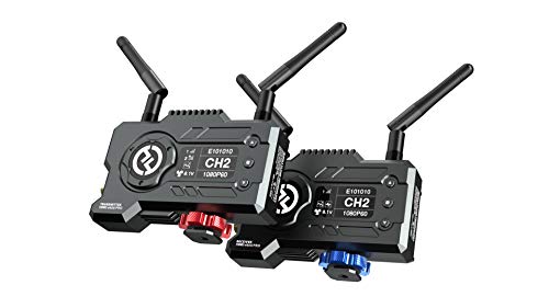 Hollyland Mars 400S Pro SDI/HDMI Wireless Video Transmission Systems, 5G WiFi-Technology,12Mbps Live Streaming Rate, 0.08s Low-Latency, 400ft Range, Three-Way Power Supply, Support Android & iOS