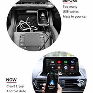 Smart World Company CP-AA Carplay Wireless dongle Adapter 2 in1 Android Auto and Apple Carplay