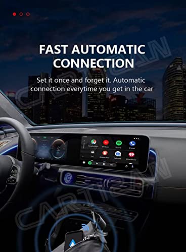 Smart World Company CP-AA Carplay Wireless dongle Adapter 2 in1 Android Auto and Apple Carplay