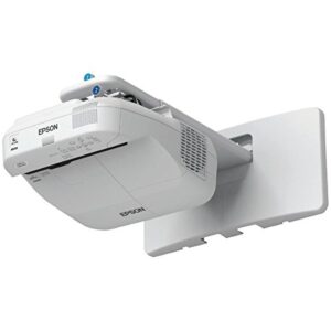 epson v11h612520w brightlink pro 1420wi interactive projector with wall mount, wxga, 3300 lumens