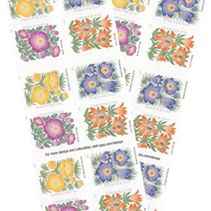 Mountain Flora Flower US First Class Forever Postage Stamps Celebrate Beauty Wedding (2 Books of 20)