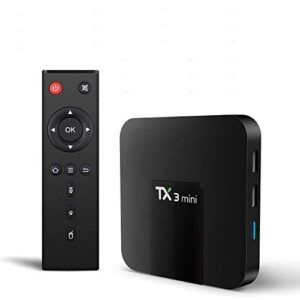 android tv box, original tx3 mini android 10.0 tv box 2gb ram 16gb rom quad core 64 bits support wifi 100m lan smart tv box 4k 3d hdr iptv media player