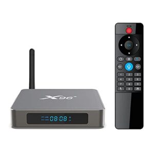 x96 x9 s922x set top tv box android 9.0 4g ram 32g rom 2.4g/5g dual wifi 1000m bt4.x h.265 8k hd with i8 keyboard