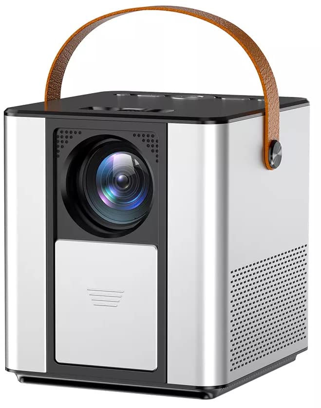 Smart Projector, Built-in Android System, Home Theater Video Movie, Wireless BT, HD LCD, Mini LED WiFi, +3500 Lumen, Portable