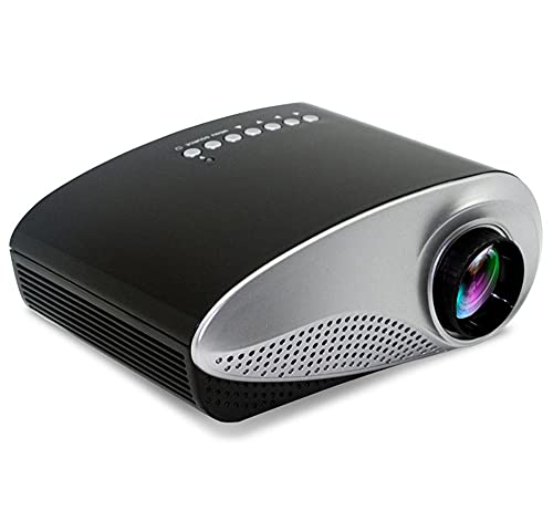 Viinice Projector for Home Theater Movie Video Portable LED Projector with HDMI-Compatible HD 1080P Built-in Speakers 4K Laser Projector with WiFi and Bluetooth