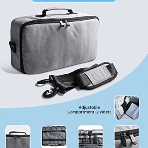 HISION Portable 1080P Projector with Projector Case(Include Projector and Projector Bag)