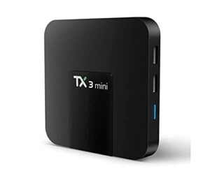 tx3 mini android 8.1 tv box 4k tv amlogic s905w quad core h.265 decoding 2.4ghz wifi tv box – 2gb/16gb