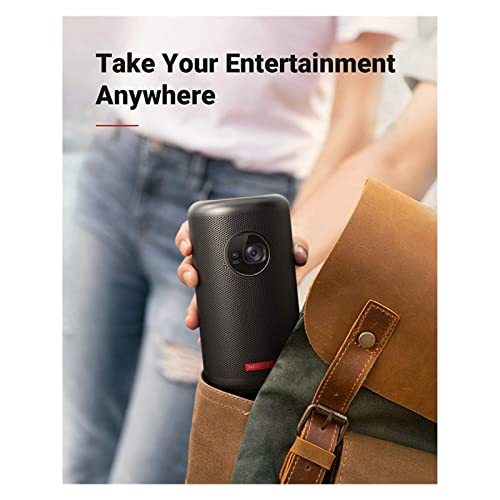 Mini Portable Projector with 200 ANSI Lumen Portable Projector for 4 Hours of Play Time Projector